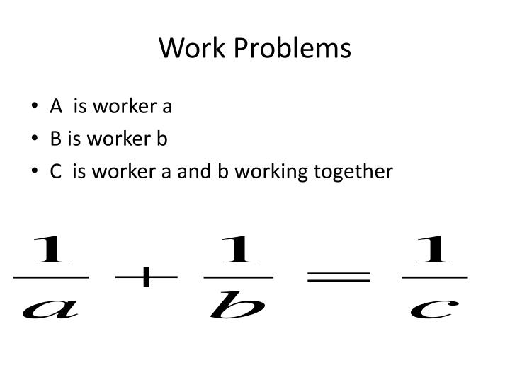 PPT - 10.7 Solving Rational Equations in Word Problems PowerPoint ...