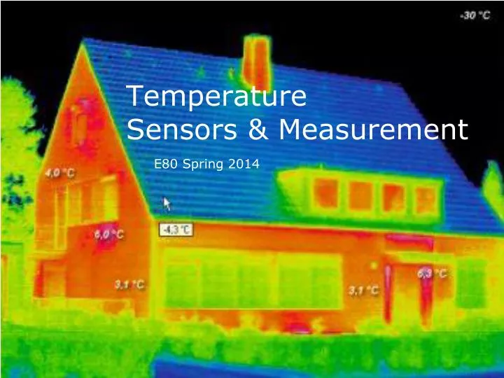 PPT - Temperature Sensors & Measurement PowerPoint Presentation, free ...