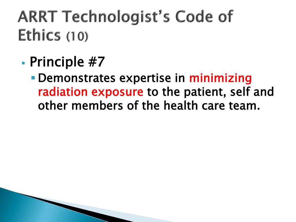 PPT - Ethics in Medical Radiography PowerPoint Presentation, free ...