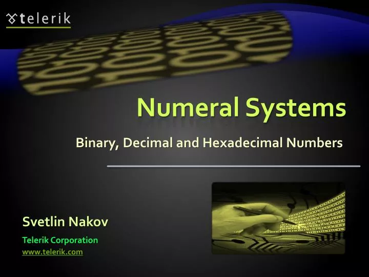 PPT - Numeral Systems PowerPoint Presentation, free download - ID:6808254