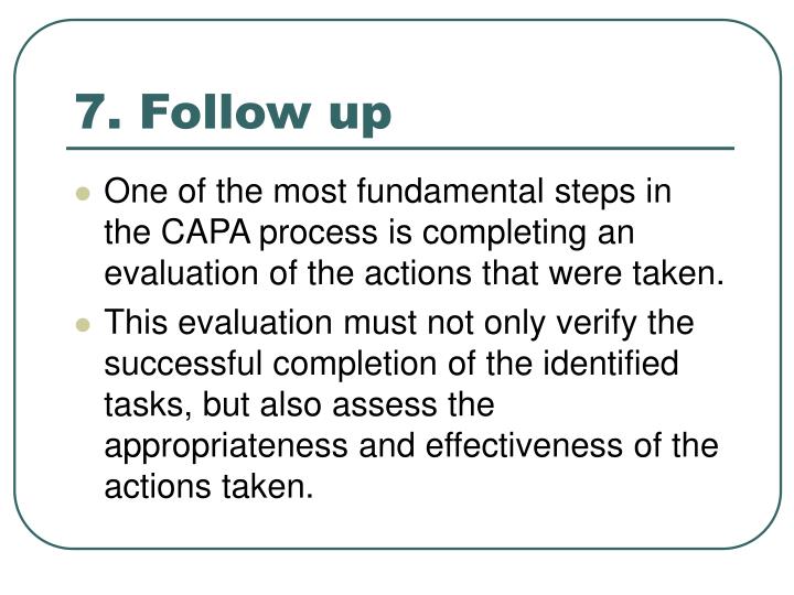 PPT - Corrective and Preventive Actions (CAPA) rmbimedical PowerPoint Presentation - ID:6808827