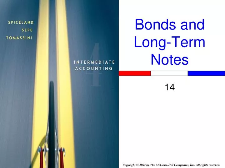 PPT - Bonds and Long-Term Notes PowerPoint Presentation, free download ...