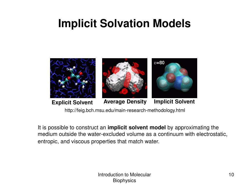 PPT - Implicit Solvation Models PowerPoint Presentation, free download ... PPT - Implicit Solvation Models PowerPoint Presentation, free download ...