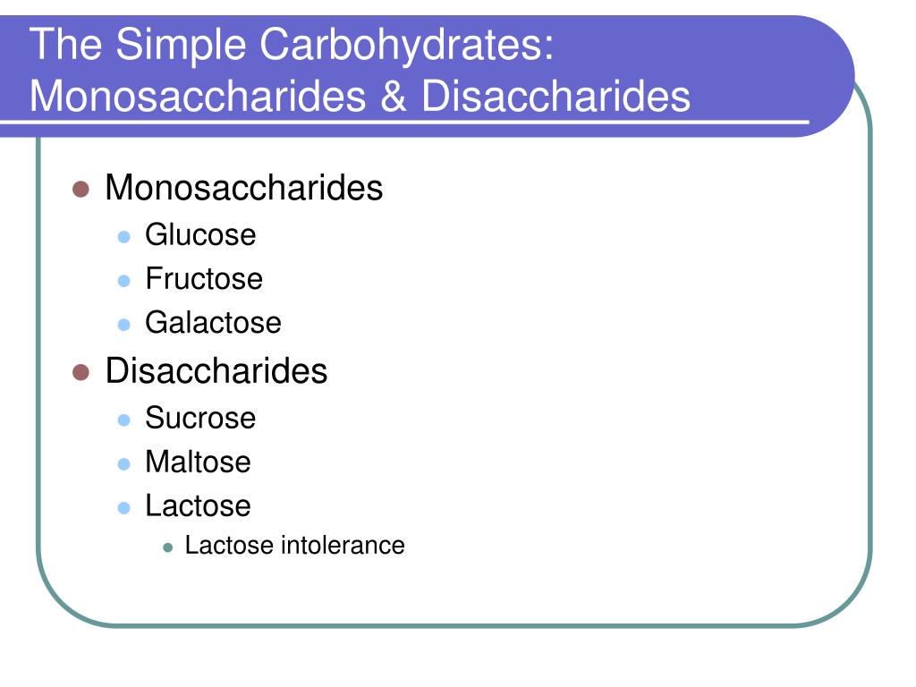 PPT - The Carbohydrates: Sugar, Starch, & Fiber PowerPoint Presentation ...