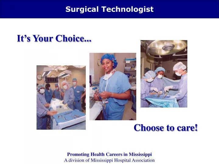 PPT - Surgical Technologist PowerPoint Presentation, free download - ID ...
