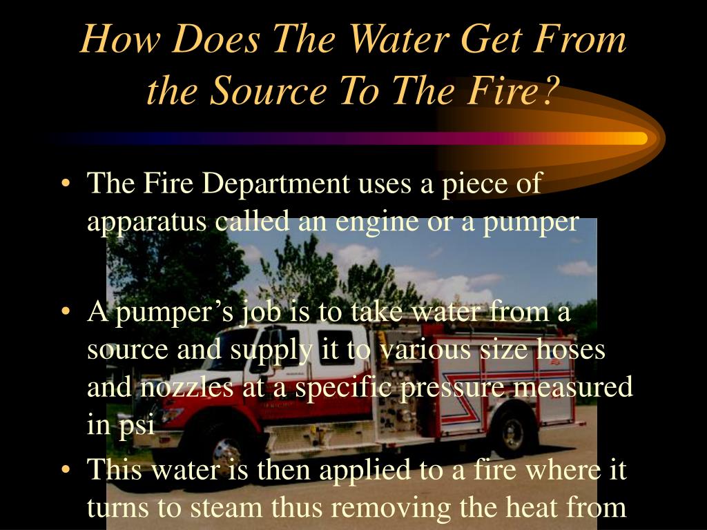 PPT - A Day In The Life Of The Underhill-Jericho Fire Department ...