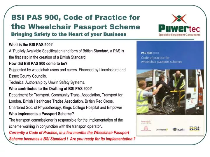 PPT - What is the BSI PAS 900? PowerPoint Presentation, free download ...
