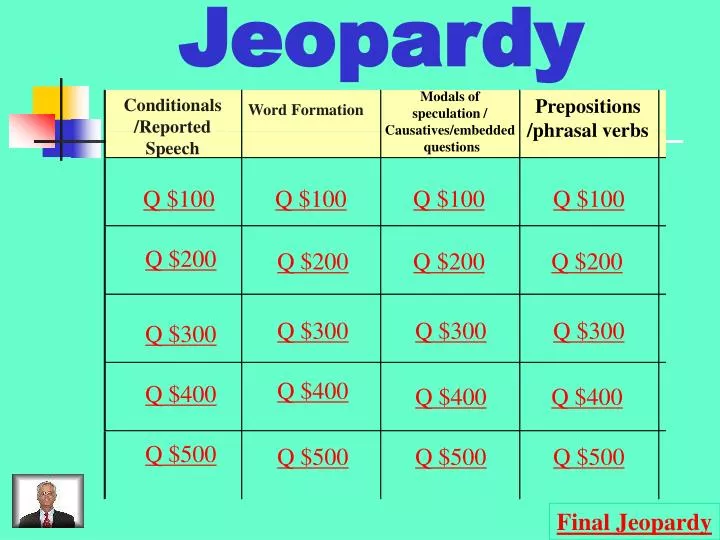 PPT - Jeopardy PowerPoint Presentation, free download - ID:6812629