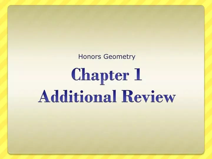 PPT - Chapter 1 Additional Review PowerPoint Presentation, free ...