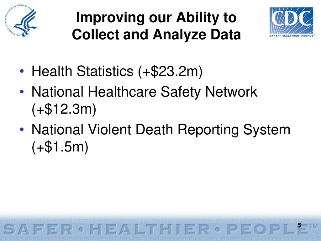 PPT - Fiscal Year 2011 CDC/ATSDR President’s Budget Request PowerPoint ...