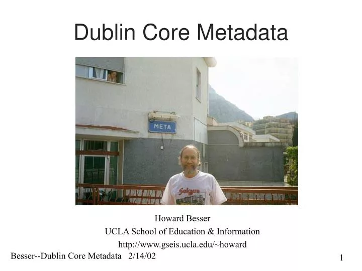 PPT - Dublin Core Metadata PowerPoint Presentation, free download - ID ... PPT - Dublin Core Metadata PowerPoint Presentation, free download - ID ...