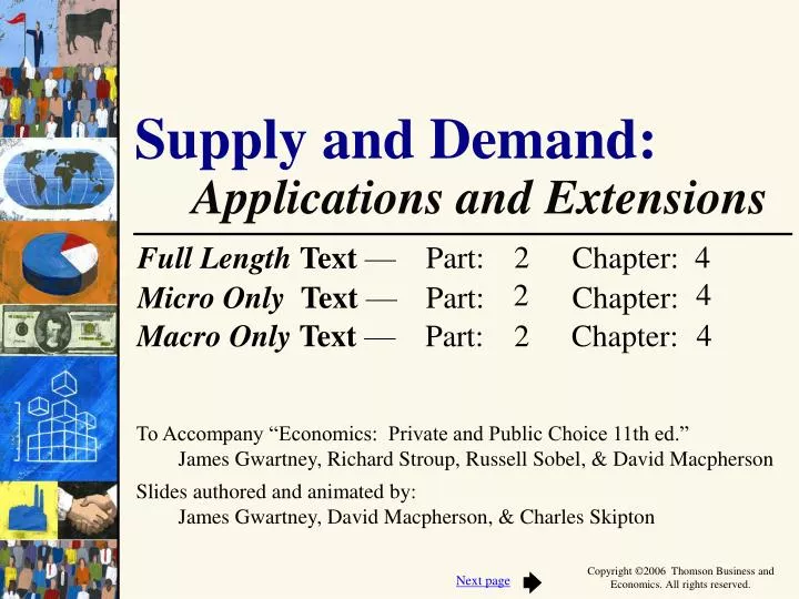 PPT - Supply and Demand: Applications and Extensions PowerPoint ...