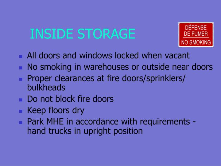 PPT - WAREHOUSE SAFETY PowerPoint Presentation - ID:6822059