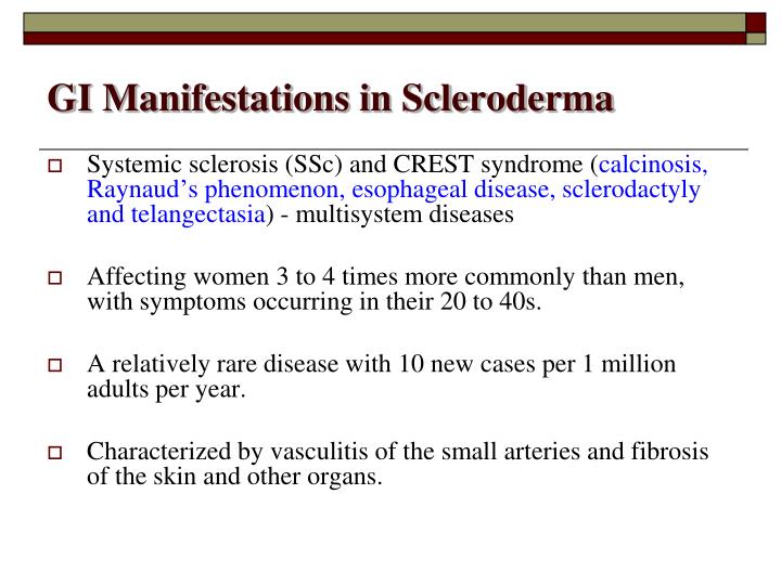 PPT - GI involvement in systemic diseases PowerPoint Presentation - ID ...