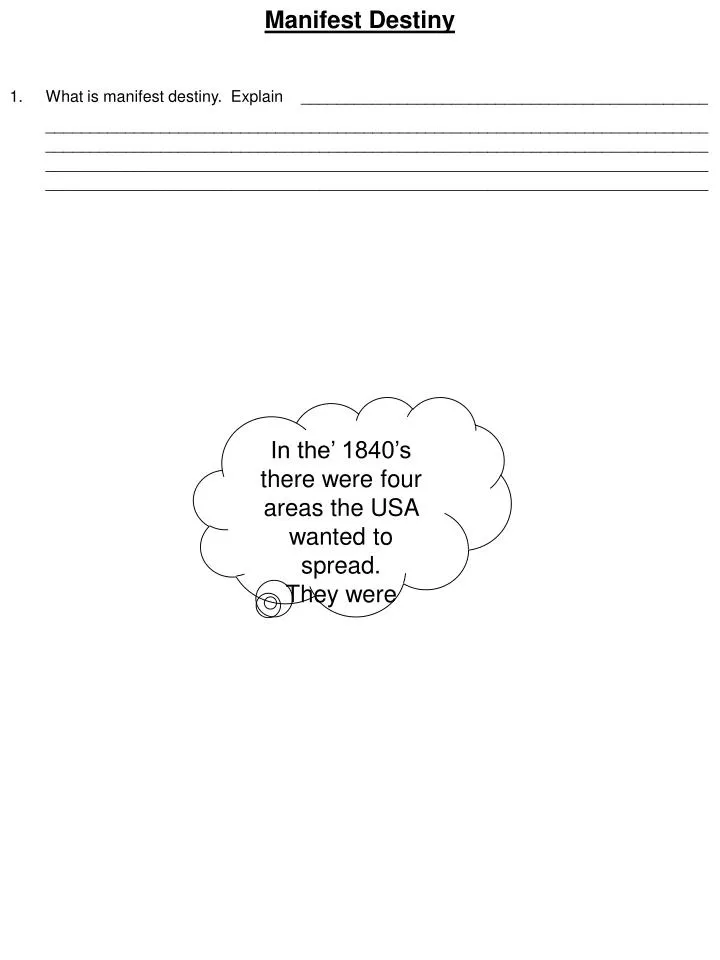 PPT - Manifest Destiny PowerPoint Presentation, free download - ID:6823160