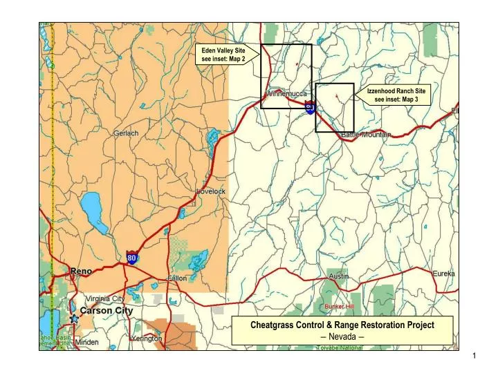 PPT - Eden Valley Site see inset: Map 2 PowerPoint Presentation, free ...