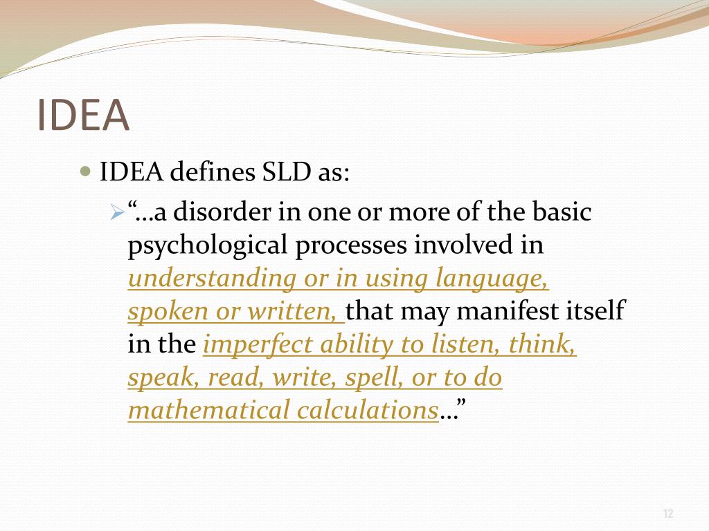 PPT Language Impairment LI And Specific Learning Disabilities SLD PPT Language Impairment LI And Specific Learning Disabilities SLD