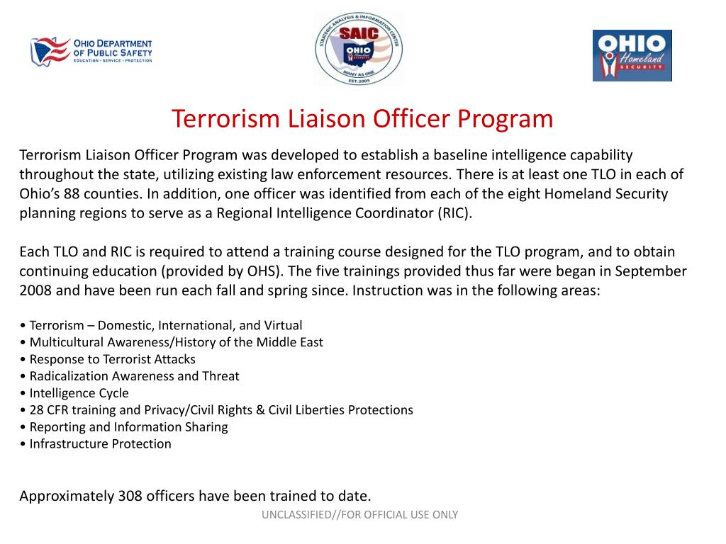 PPT - Ohio Homeland Security & The Strategic Analysis and Information ...