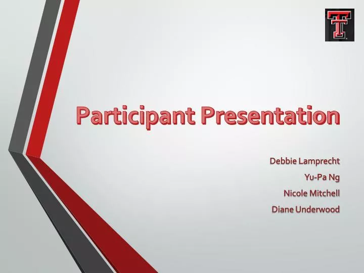 PPT - Participant Presentation PowerPoint Presentation, free download ...