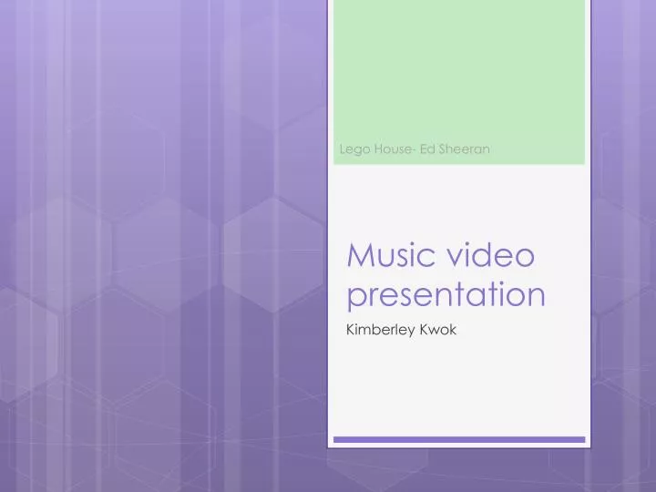 PPT - Music video presentation PowerPoint Presentation, free download ...