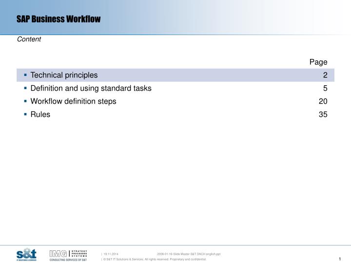 PPT - SAP Business Workflow PowerPoint Presentation - ID:6825688