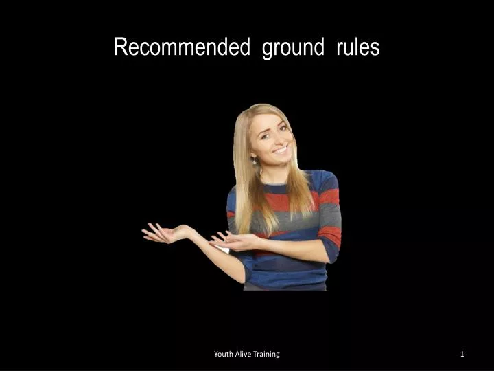 PPT - Recommended ground rules PowerPoint Presentation, free download ...
