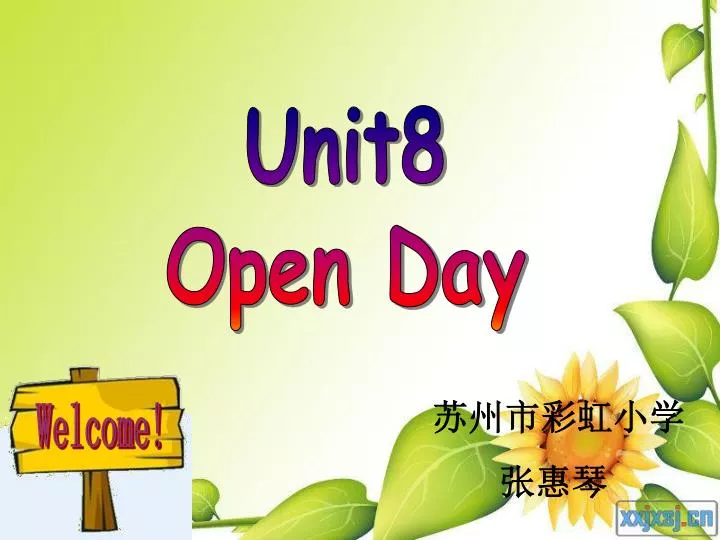 PPT - Unit8 Open Day PowerPoint Presentation, free download - ID:6826995