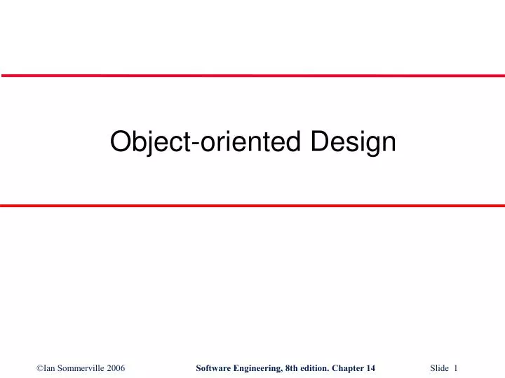 Ppt Object Oriented Design Powerpoint Presentation Free Download 3736