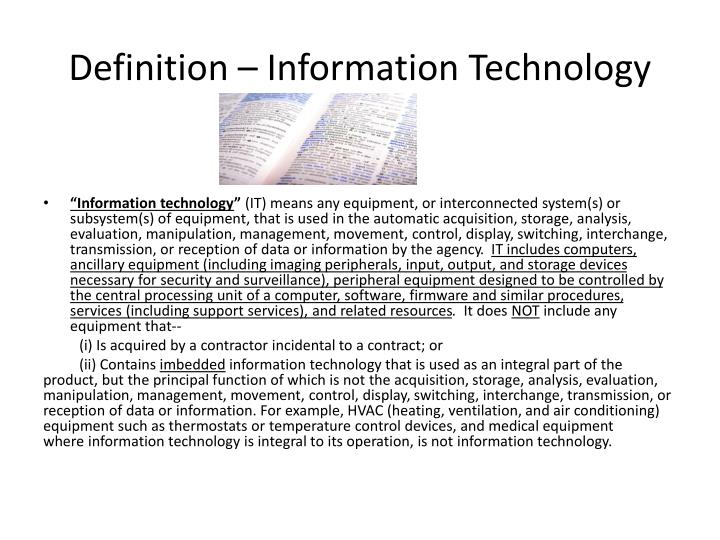 PPT - FAR Part 39 – Acquisition of Information Technology PowerPoint ...