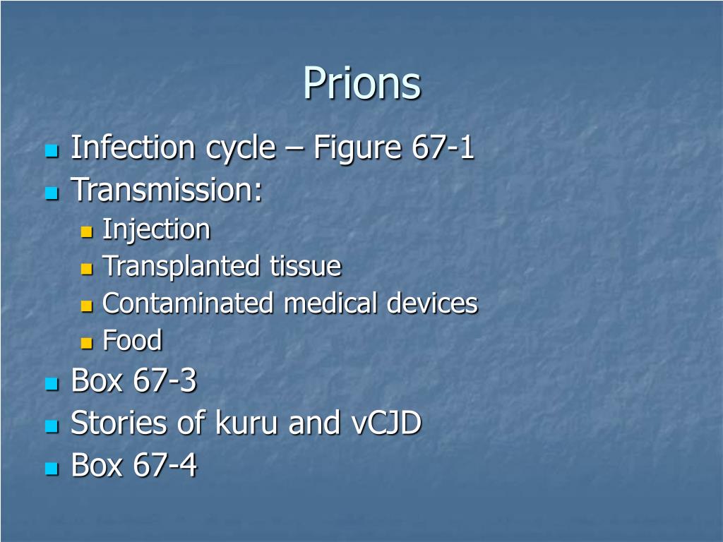 PPT - Understanding Prions: Proteinaceous Infectious Particles in ...