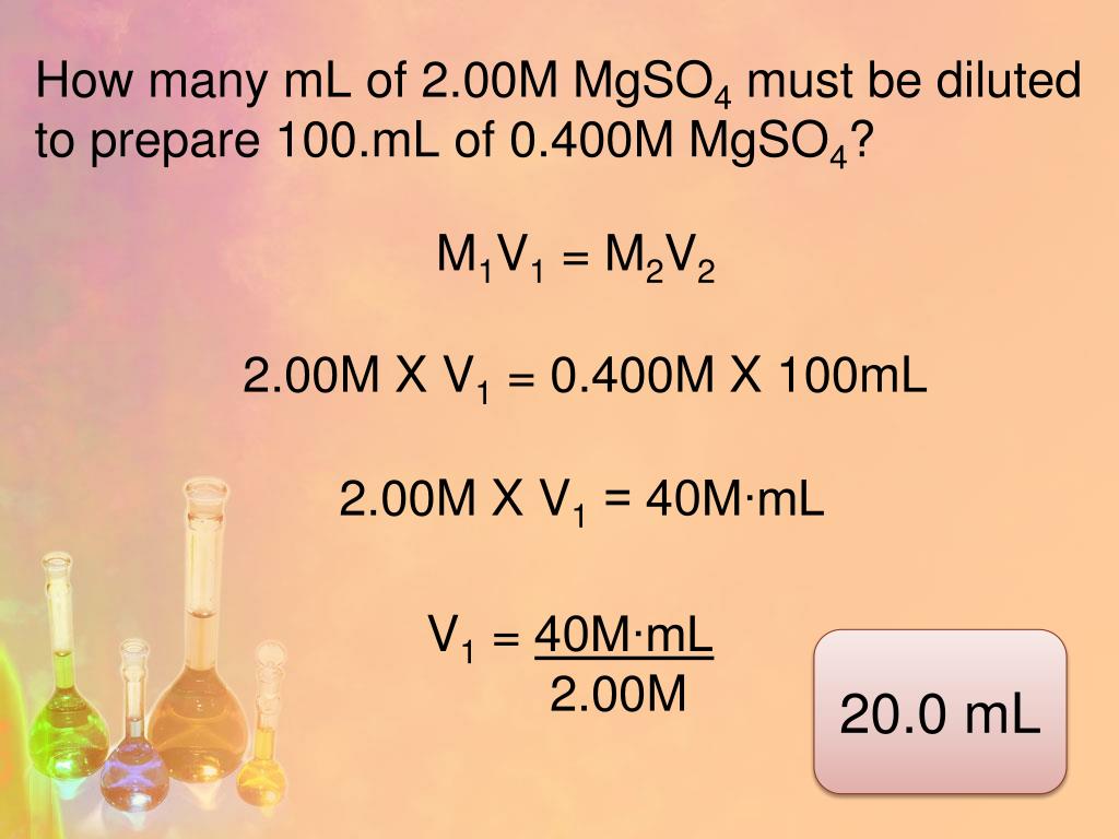 PPT - Making Dilutions & Electrolytes PowerPoint Presentation, free ... PPT - Making Dilutions & Electrolytes PowerPoint Presentation, free ...