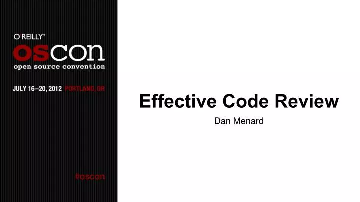 PPT - Effective Code Review PowerPoint Presentation, free download - ID ...
