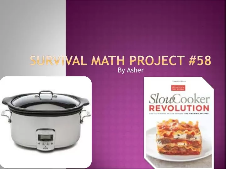 PPT - Survival Math P roject #58 PowerPoint Presentation, free download ...