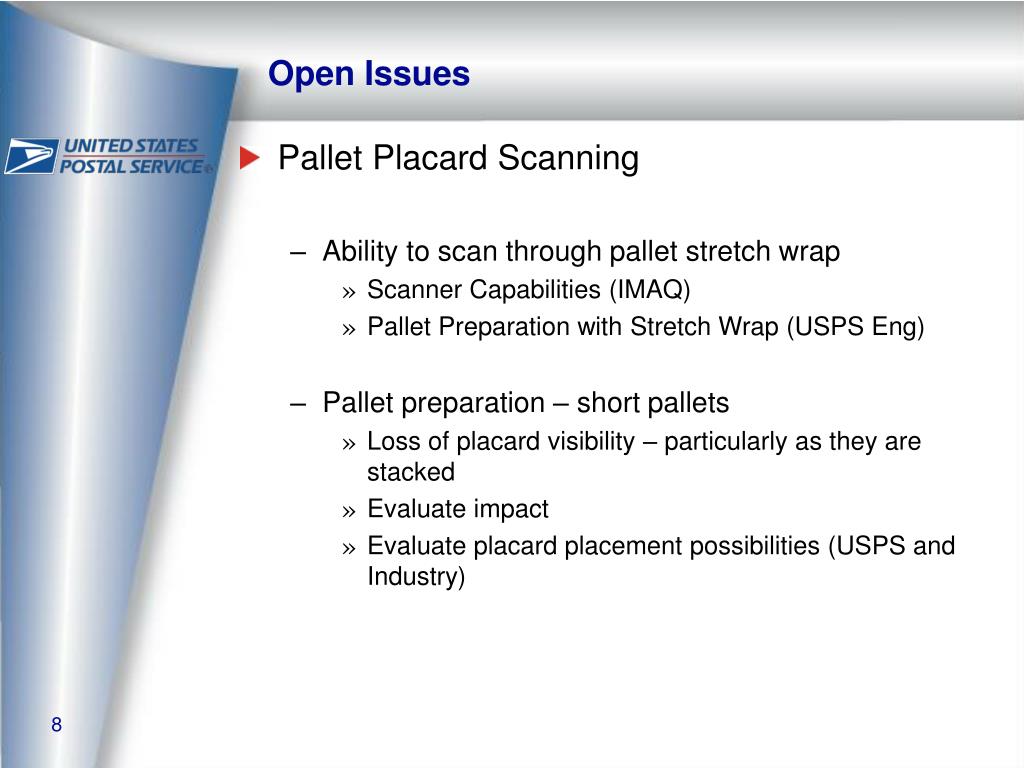 PPT - MTAC Workgroup 93 Streamlining Verification Bob Galaher, USPS ...