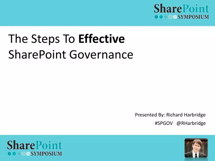 PPT - The Steps To Effective SharePoint Governance PowerPoint ...