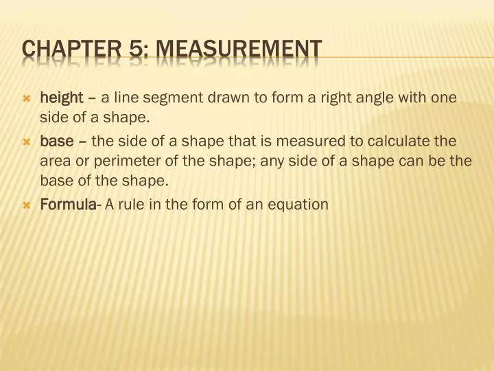 PPT - Chapter 5: Measurement PowerPoint Presentation, free download ...