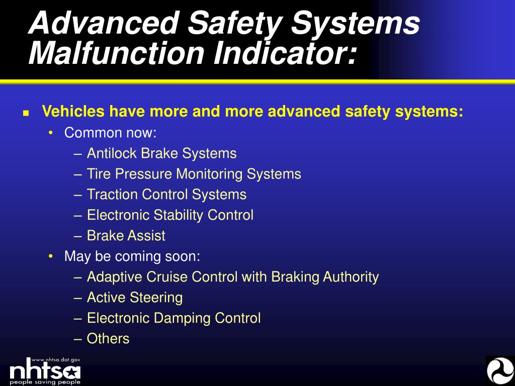 PPT - United States Rulemaking on Electronic Stability Control (ESC ...