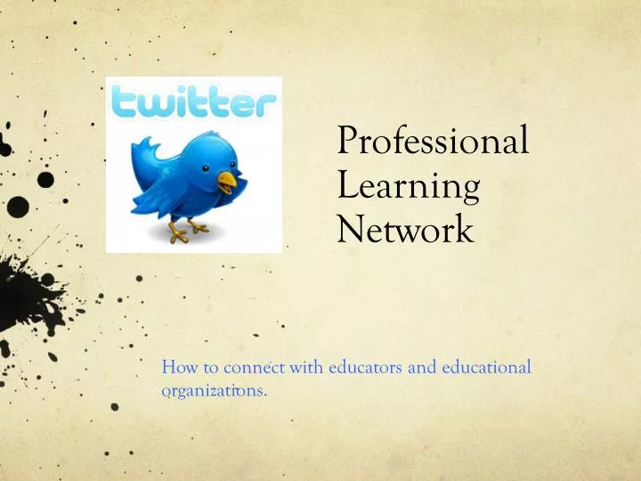 PPT - Professional Learning Network PowerPoint Presentation, free ...