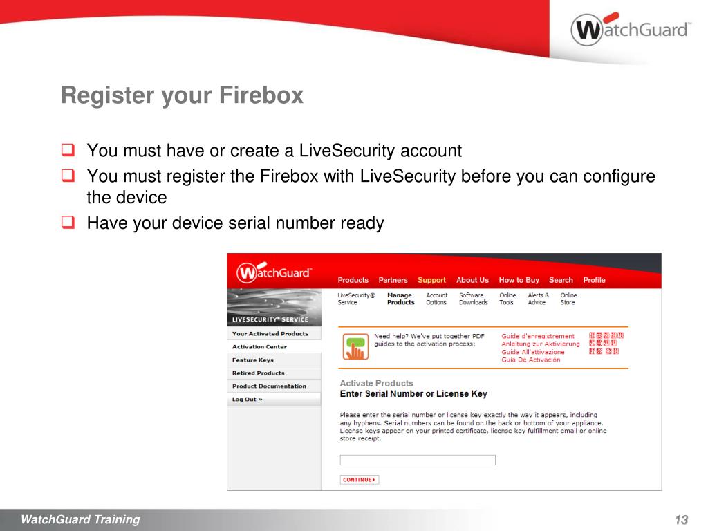 PPT - Firewall Basics with Fireware XTM 11 PowerPoint Presentation ...