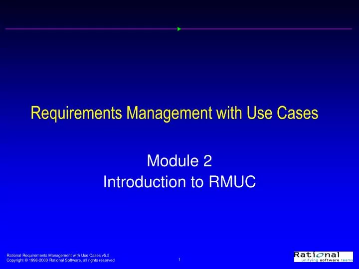 PPT - Requirements Management with Use Cases PowerPoint Presentation ...