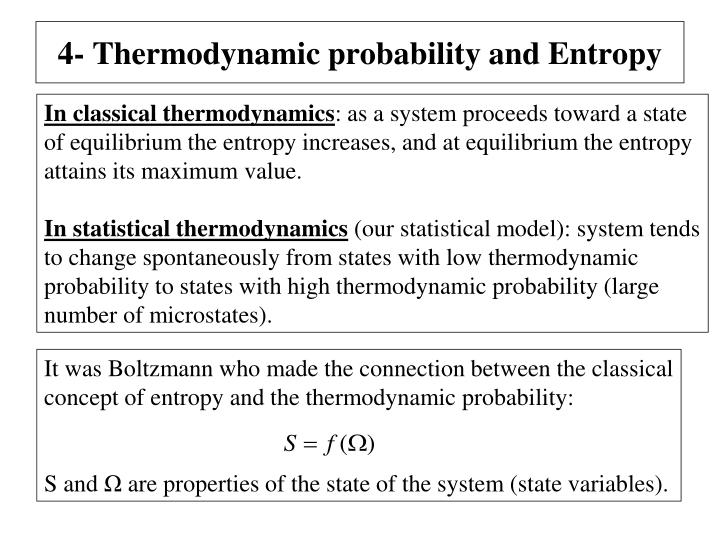 PPT - Chapter 2 Statistical Thermodynamics PowerPoint Presentation - ID ...