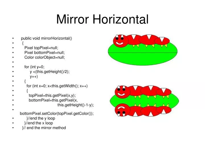 PPT - Mirror Horizontal PowerPoint Presentation, free download - ID:6838274