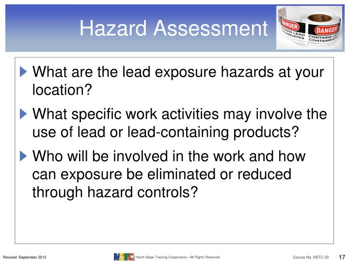 PPT - Lead Safety Awareness PowerPoint Presentation - ID:6839170