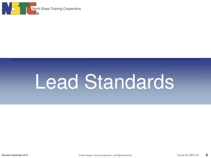 PPT - Lead Safety Awareness PowerPoint Presentation - ID:6839170