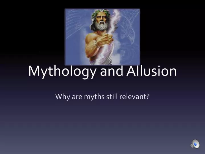 PPT - Mythology and Allusion PowerPoint Presentation, free download ...