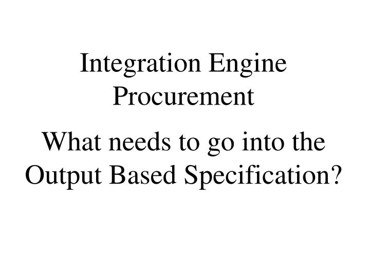 PPT - Formulating a strategy for systems integration and selecting an ...
