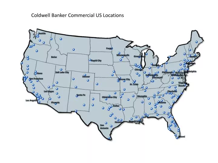 PPT - Coldwell Banker Commercial US Locations PowerPoint Presentation ...