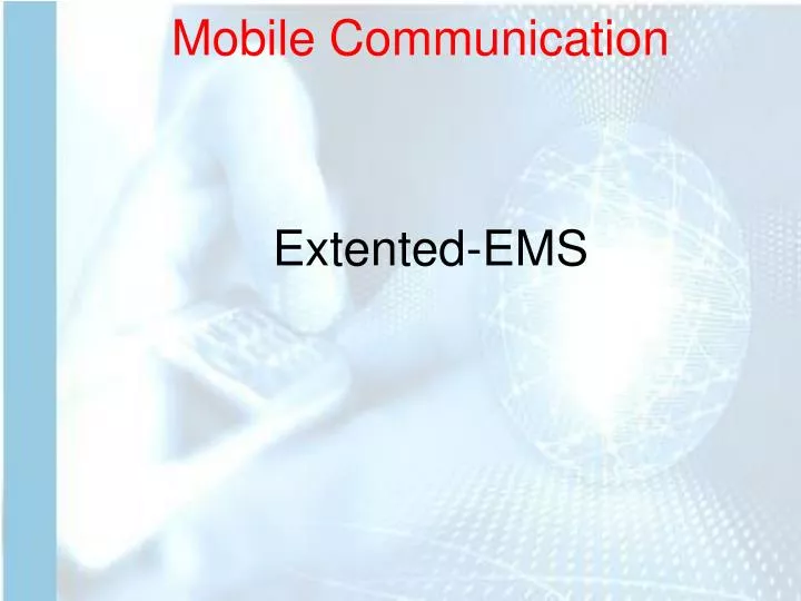 PPT - Mobile Communication PowerPoint Presentation, free download - ID ...