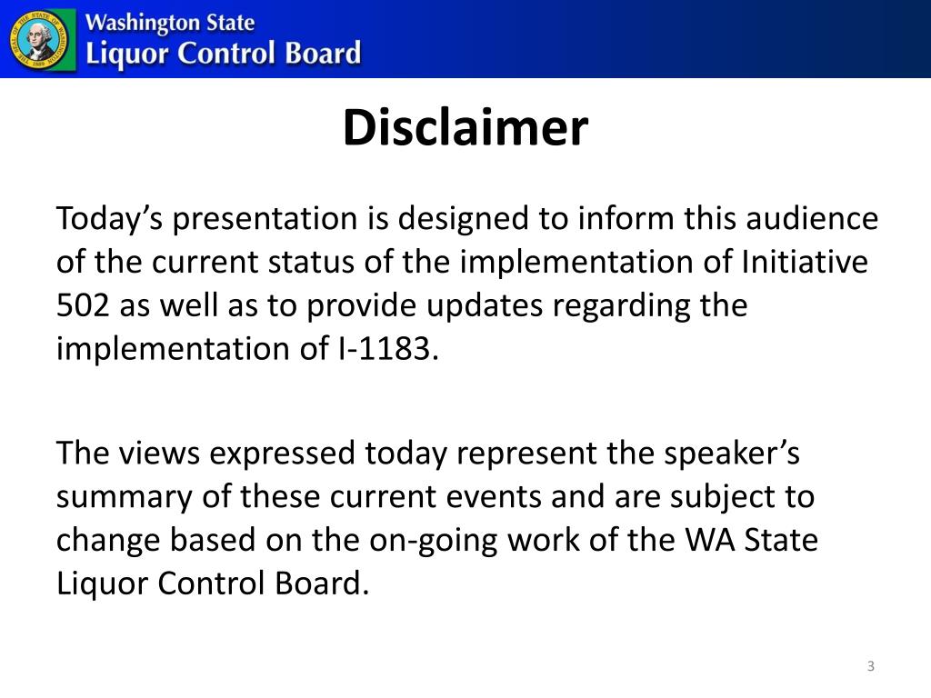 PPT - Mary B. Segawa, M.S. WA State Liquor Control Board PowerPoint ...