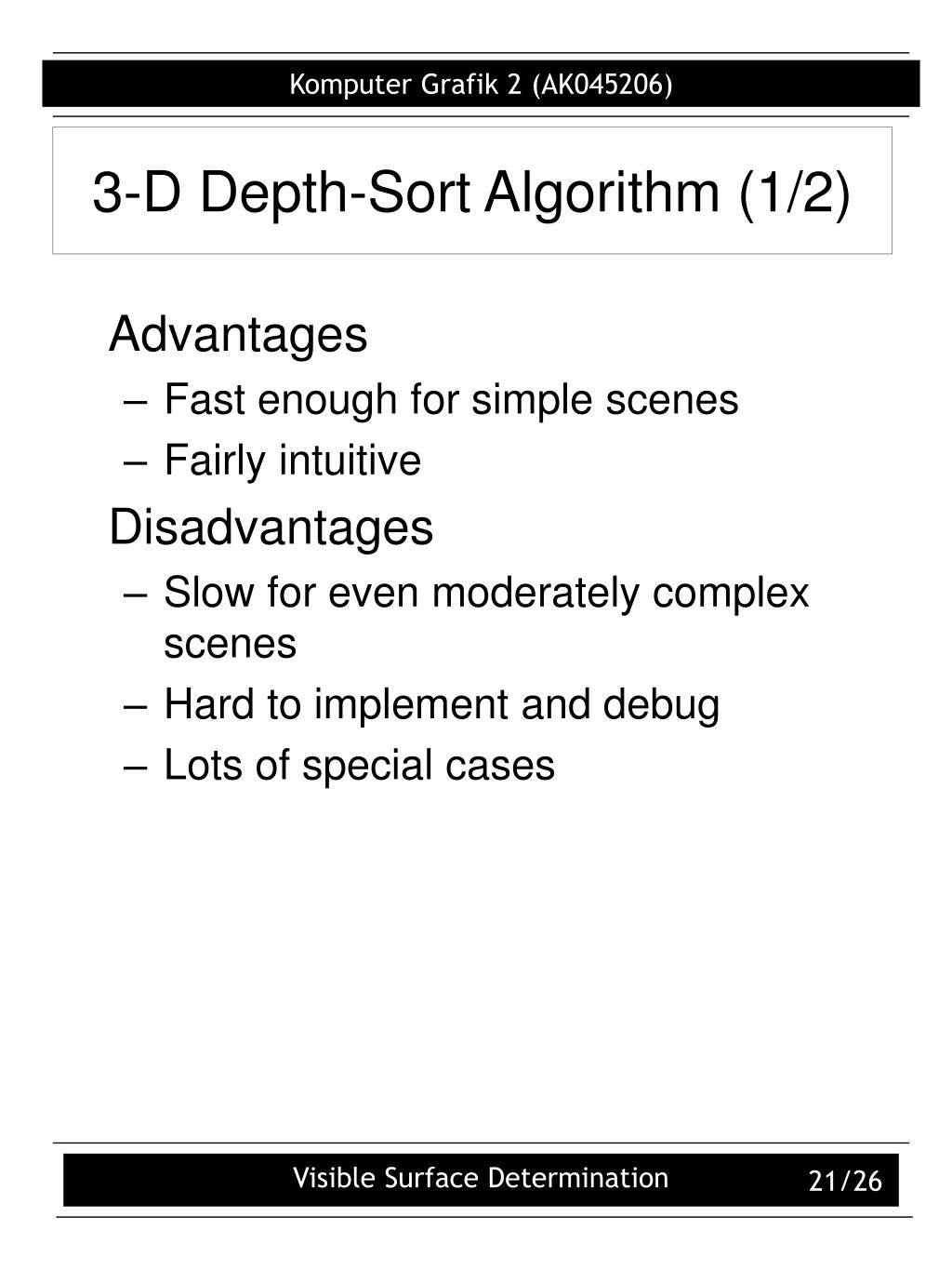 Ppt Visible Surface Determination Penentuan Permukaan Tampak Powerpoint Presentation Id